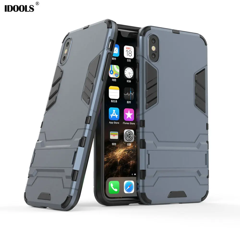 IDOOLS Case for Apple iphone 9 Plus Cover High Quality 2 in 1 Full ...
