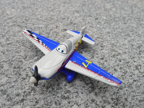 Disney Pixar Planes NO.4 Secord Metal Diecast Vehicle Toy Plane New ...