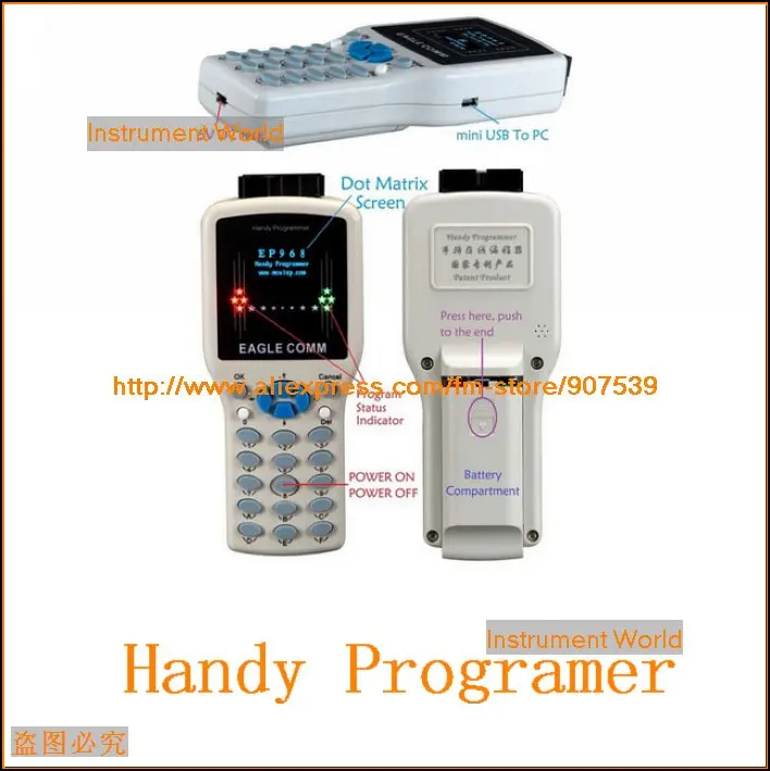 DHL free shipping,Handy programer / ISP / universal programer, for PIC ...