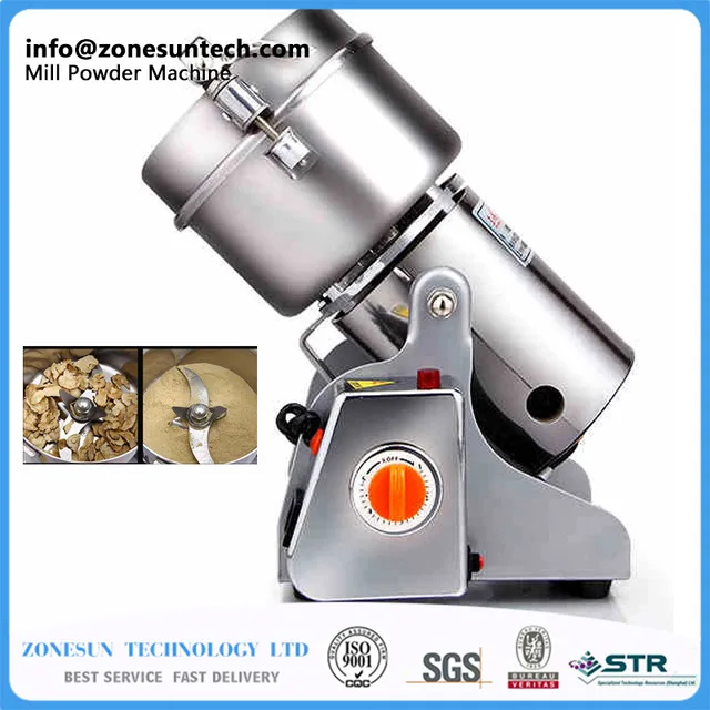 600 g Chinese medicine grinder stainless steel household electric flour ...