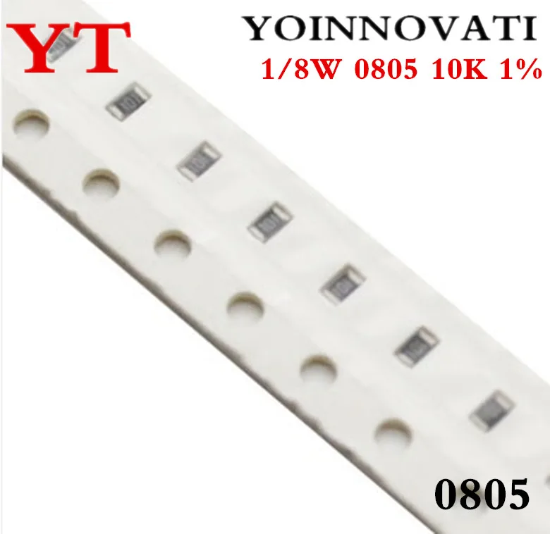 300PCS 0805 SMD Resistor 1% K ohm 1 10/8W 103|Circuitos integrados ...