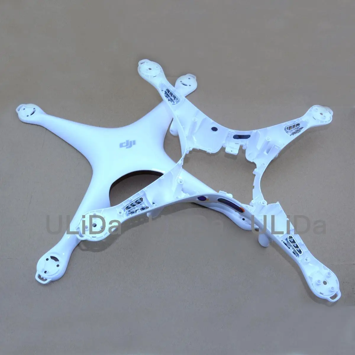 Original DJI Phantom 4 Pro Body Shell Case Top/Upper & Bottom/Middle ...