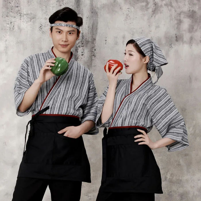 1-piece-high-quality-unisex-Japanese-food-service-chef-japan-sushi ...