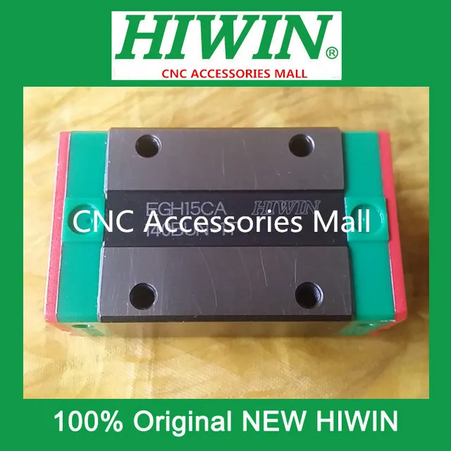 6pcs Hiwin Egh15ca Linear Guide Slider Block Egh15ca Carriage Guide ...