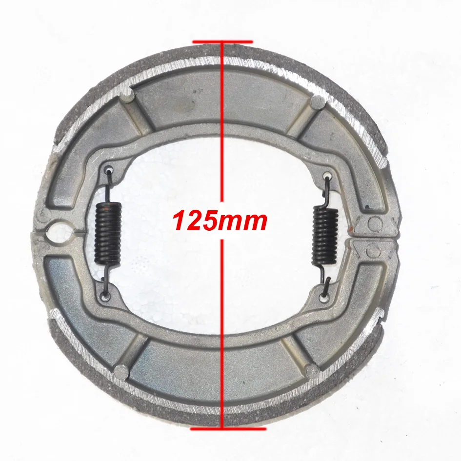 125mm Diameter Brake Shoe,fit For Mostly Chinese Motorcycle,scooter,atv ...
