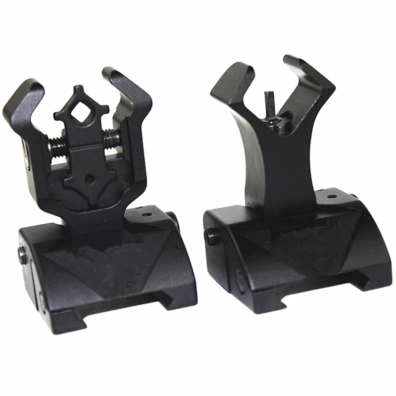 SPIRIT TACTICAL High Quality Diamondhead Iron Sight Flip Up Rear Front ...