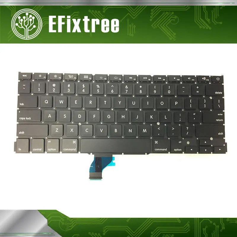 UK US RS SP New Laptop Keyboard For Apple Macbook Pro Retina 13" A1502 ...