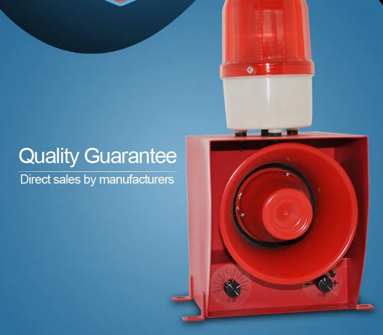 TGSG-07 звук и светильник сирена используется в кран/козловые краны/мостовые краны/порт/Пирс со ...