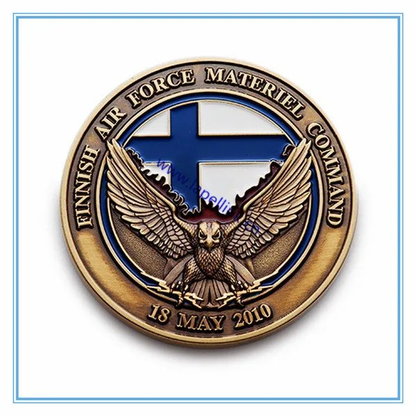 classical-antique-bronze-coins-3D-eagle-logo-design-metal-antique-bronz ...