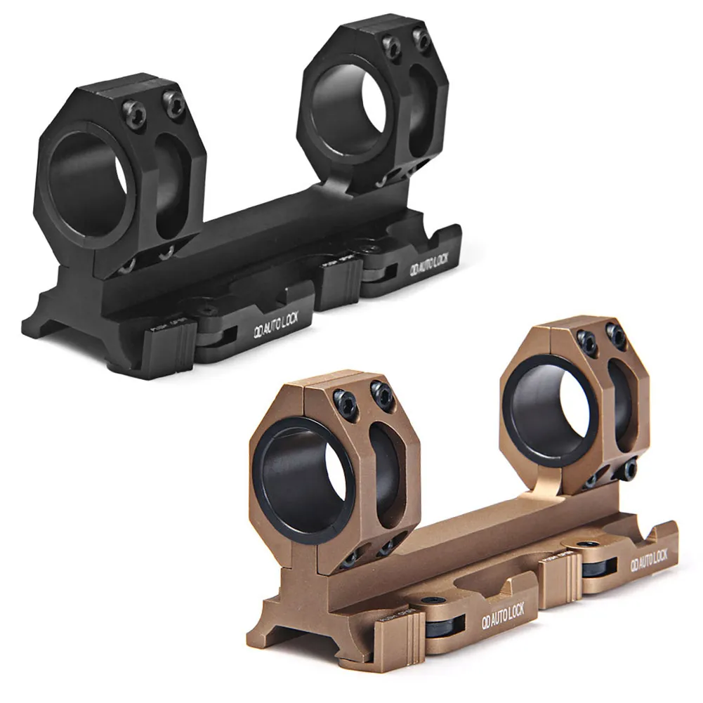 Tactical Scope1pc Rock Solid 25.4mm 30mm Scope Aluminum Picatinny Ring ...