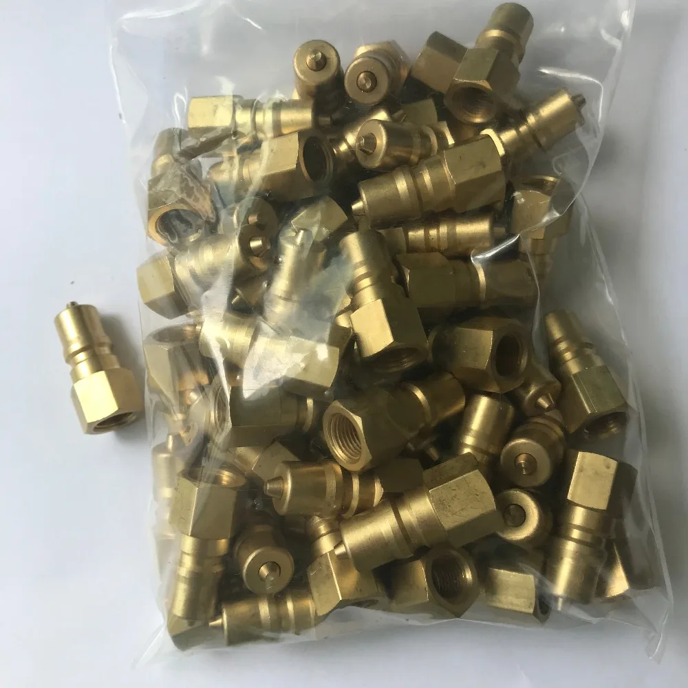 60PCS 1/8" ISO 7421 B series male hydraulic quick couplings coupler ...