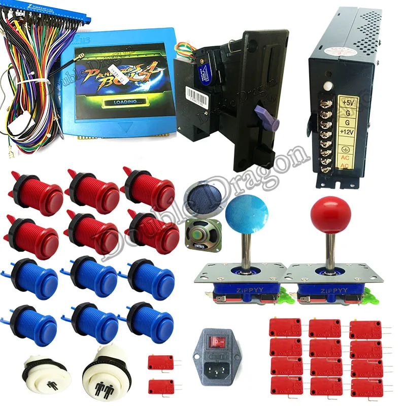 Jamma Arcade game kit pandora 4 645 in 1 arcade kit /spare parts to ...