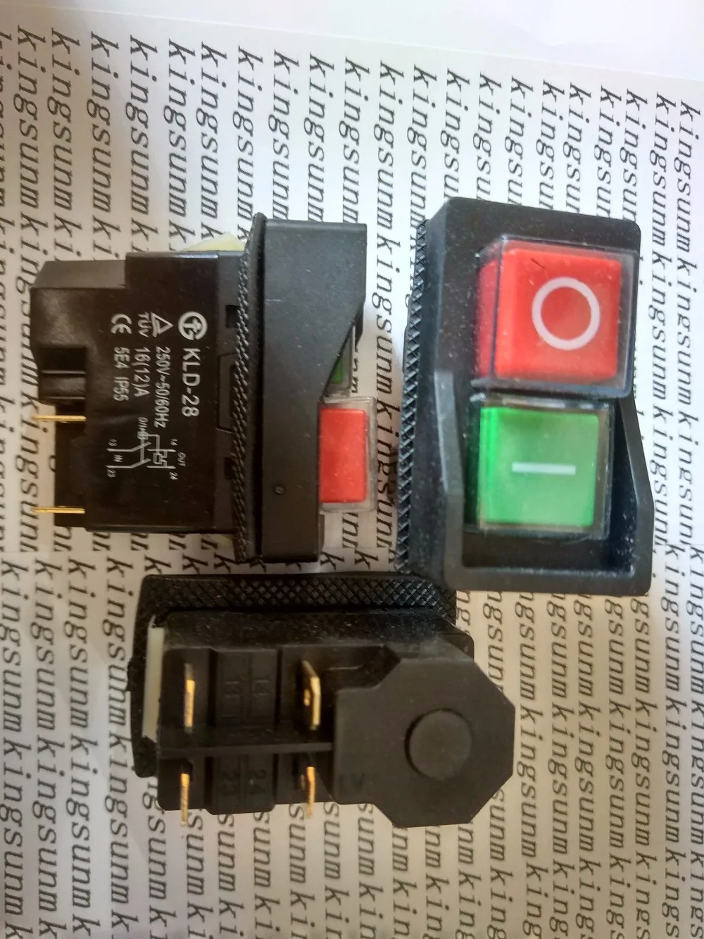 5pcs-Magnetic-button-switch-KLD-28A-KLD-28-220V-waterproof-explosion ...