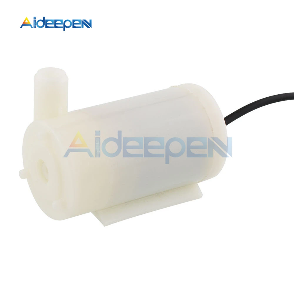 Dc 3v 5v 6v Mini Micro Submersible Water Pump Low Noise Motor Pump 120l ...