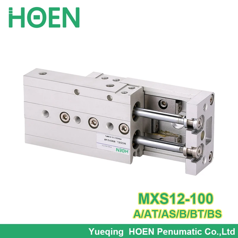 MXS12 100 MXS12 100AS MXS12 100A MXS12 100AT MXS12 100B MXS12 100BT MXS12 100BS Air Slide Table ...