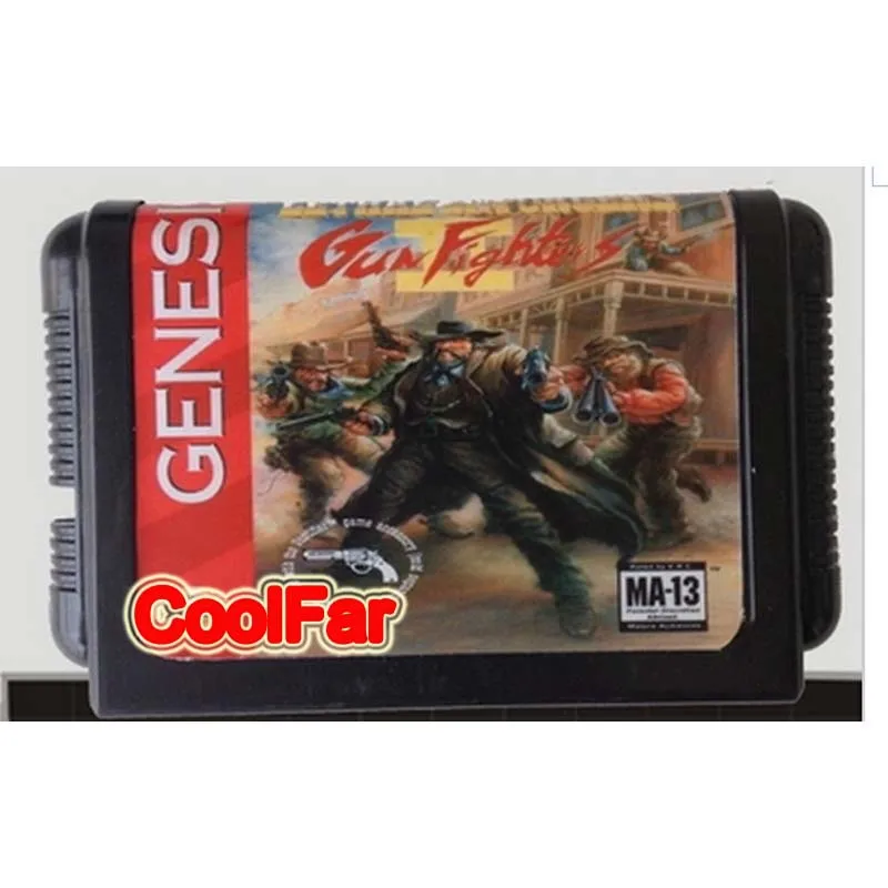 Sega 16bit MD games card: Lethal Enforcers II Gun Fighters For 16 bit ...