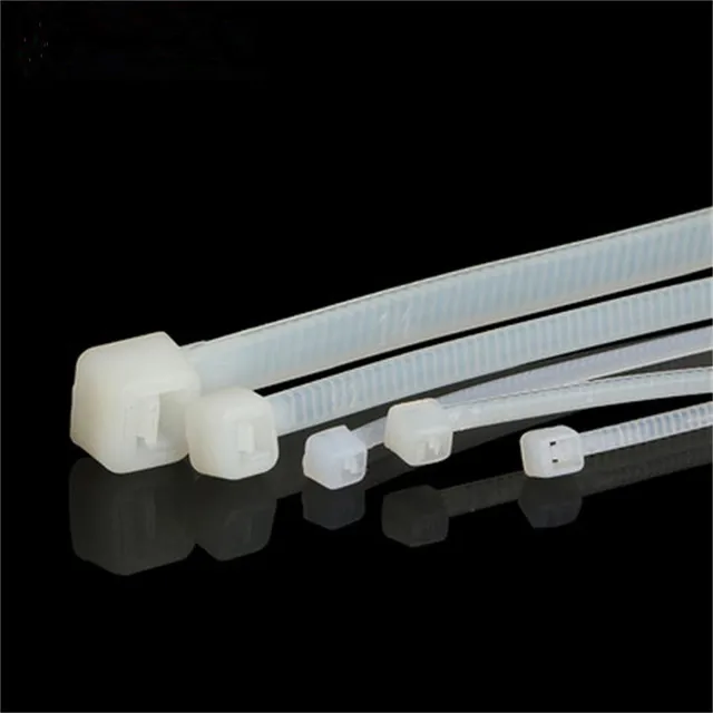 black or white 10X600mm self locking nylon strip 0.4''X24'' SELF LOCK ...