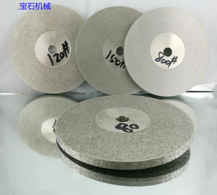 diamond disk 45-1000 grit grain lapidary 100mm Diamond Grinding Disc ...