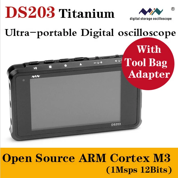 チタン ds203 dso203 V2.81 arm cortex クワッド 4 チャンネル 72 mhz の帯域幅ミニ ナノ デジタル ...
