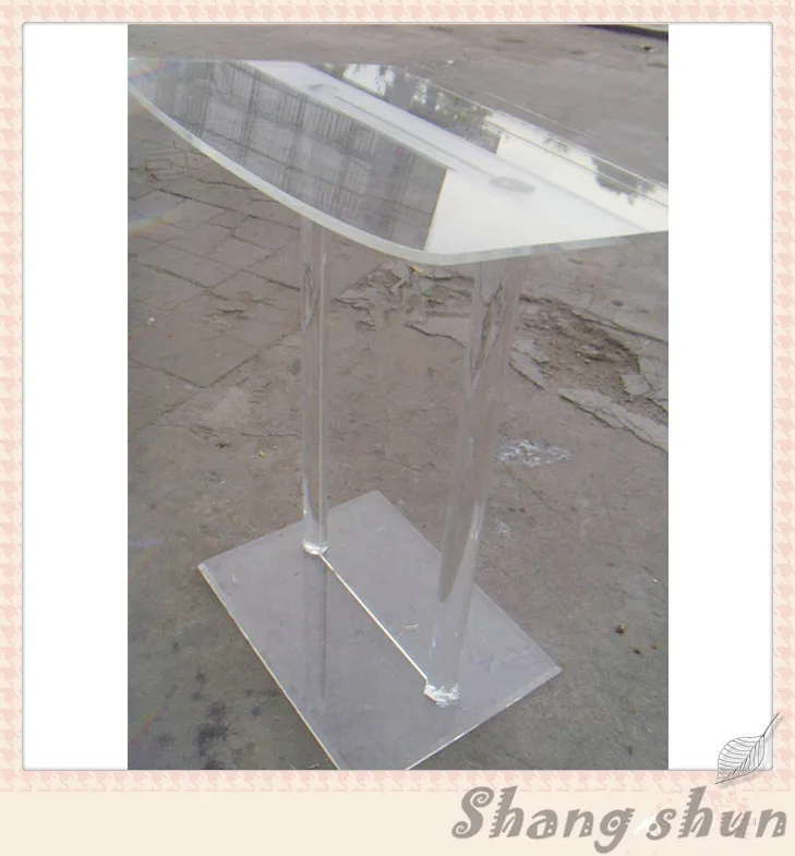 Acrylic pexiglass church lectern acrylic lectern pulpit podium modern ...