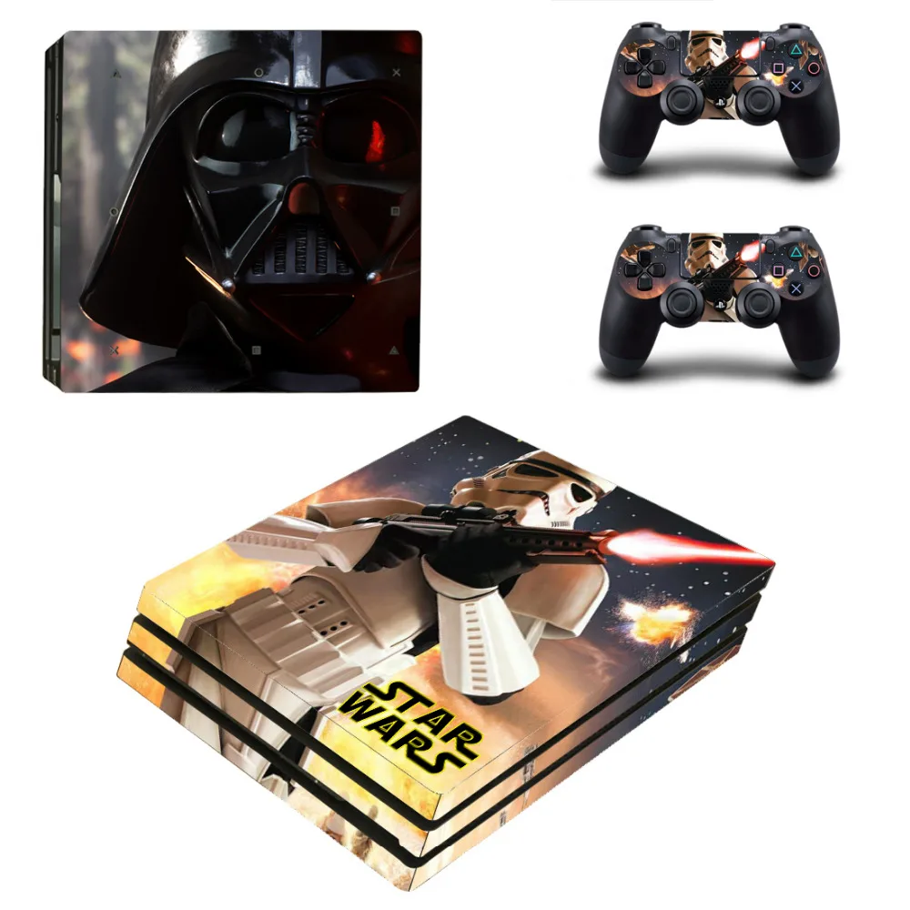 Star Wars PS4 Pro Skin Sticker and Controller Decal Vinyl - ConsoleSkins.co