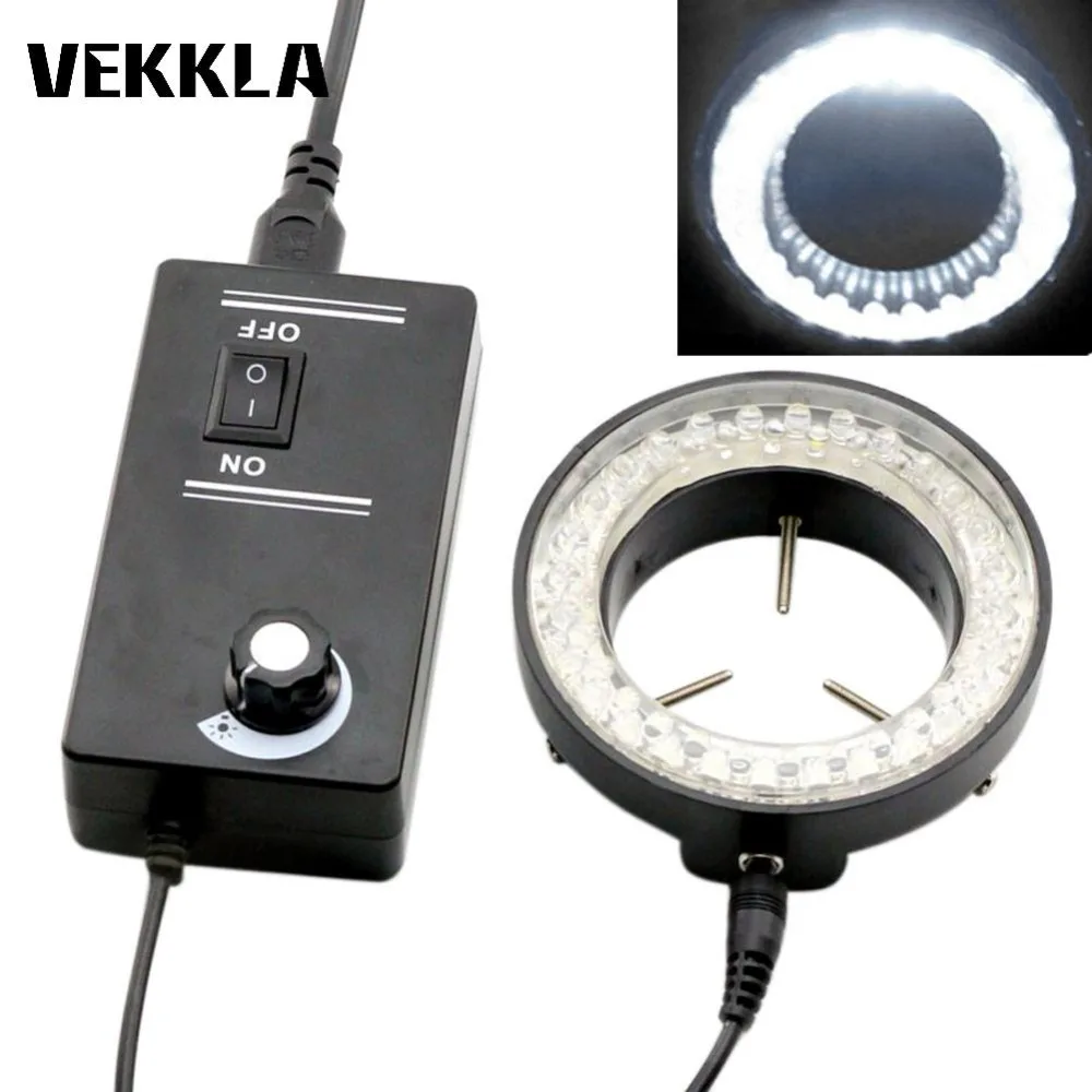 High Quality Adjustable 6500LM 60 LED Ring Light mirrorLamp For ...