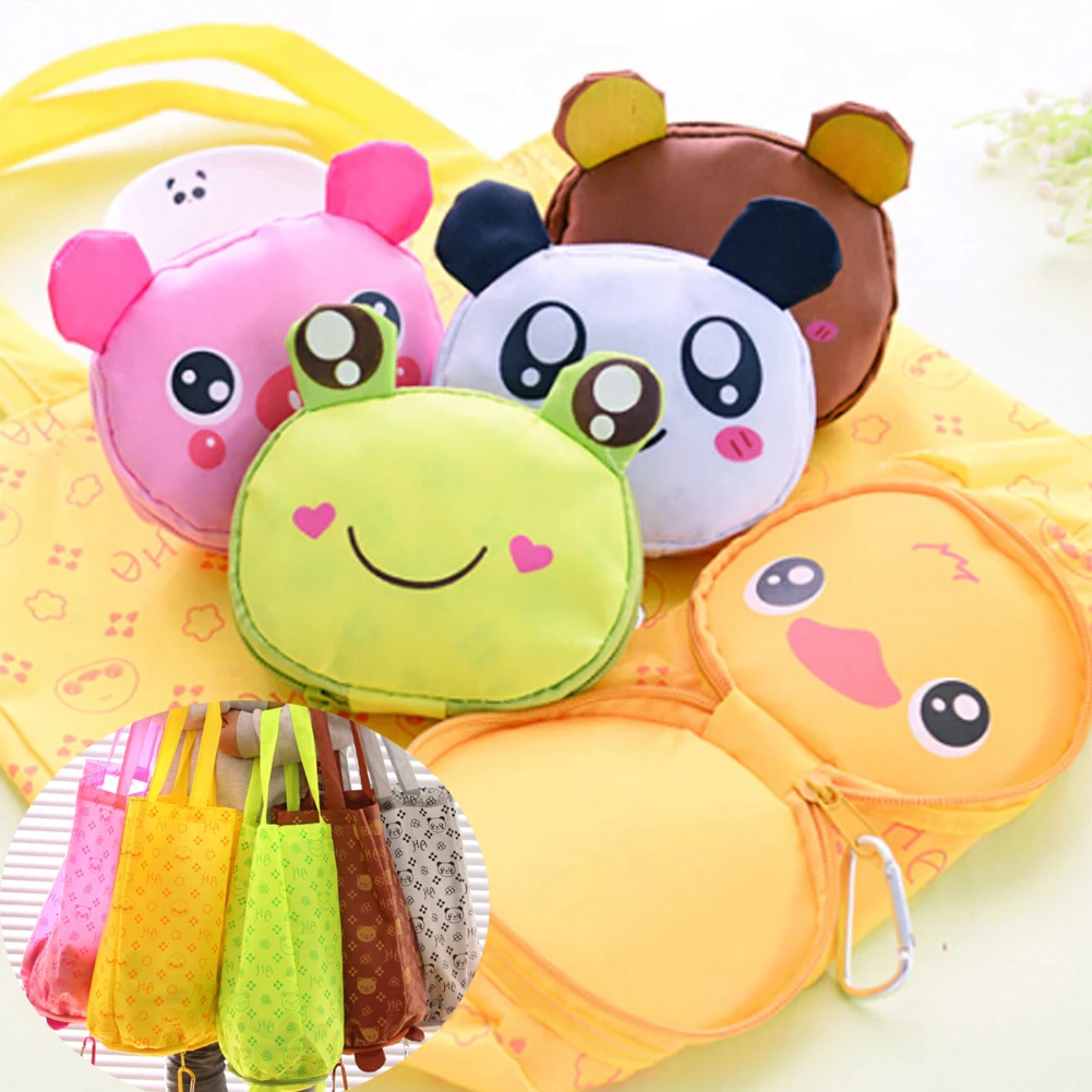 Brand New Travel Foldable Bag Storage Eco Reusable Cute Animal Large ...