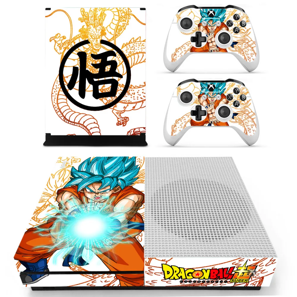 Anime Dragon Ball Super Goku Skin Sticker For Microsoft Xbox One S ...