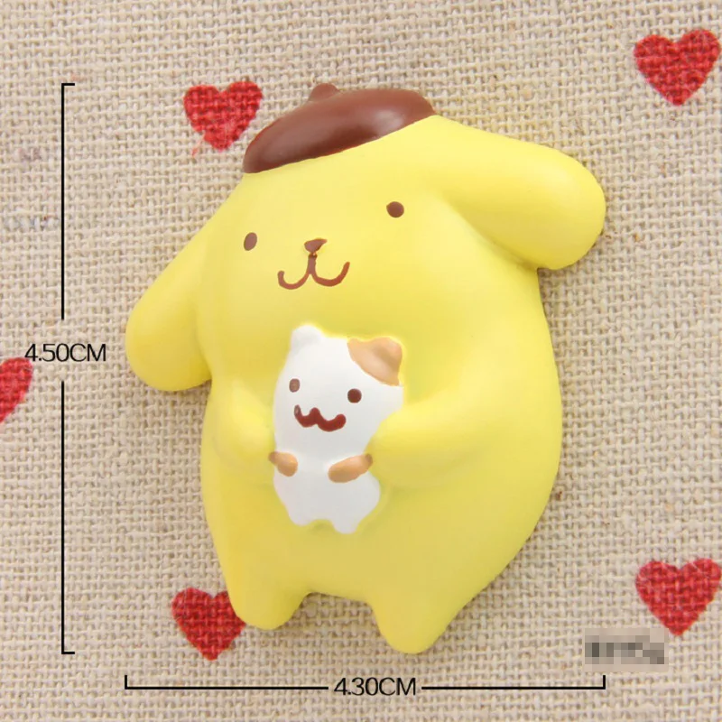 Pom Pom Purin Freshman Sanrio 3D Action Figure Model Magnet Toy ...