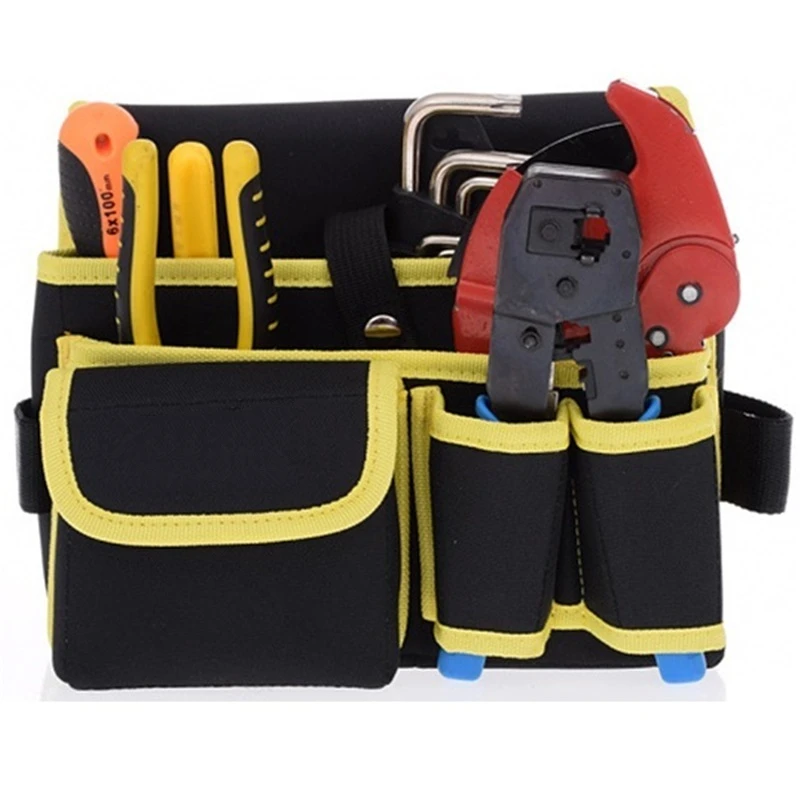 Multi-pocket-Tool-Bag-Oxford-Cloth-Waterproof-Fabric-Tool-Kit-Shoulder ...