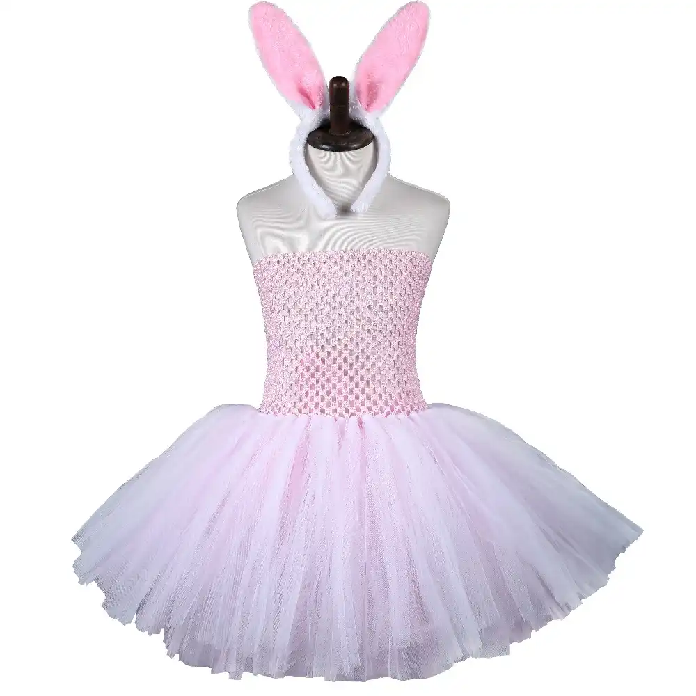 Venta > traje de conejita para niña con tutu > en stock