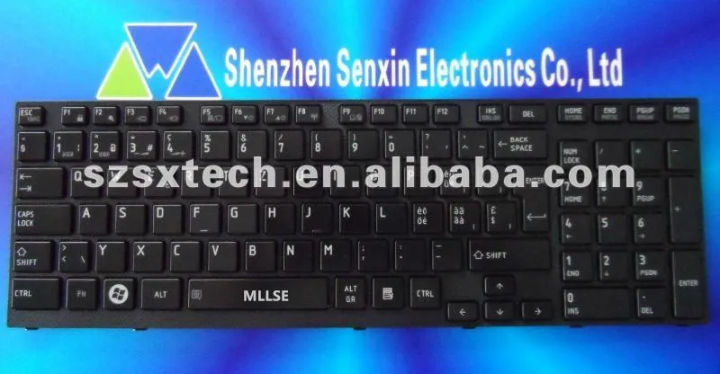 Sw,swiss Keyboard For Toshiba A660 A665,pk130cx2c08. - Replacement ...