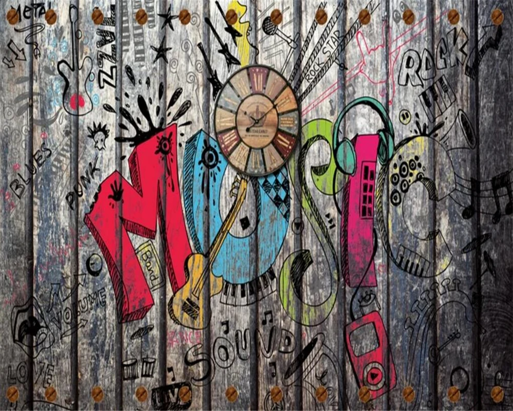 Music Graffiti Wallpaper