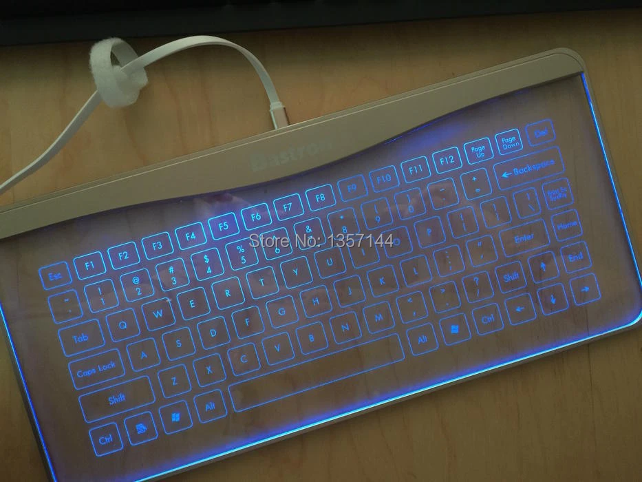Unique design fashion touch keyboard with mouse function for Apple pc ...