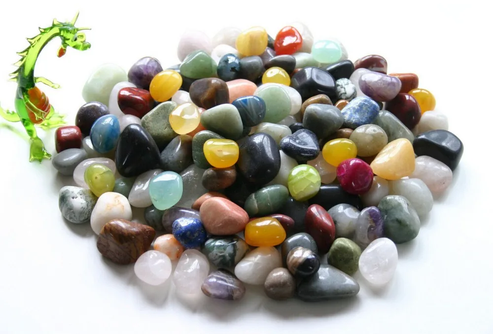 200g natural original crystal stones colorful quartz crystal stones for ...