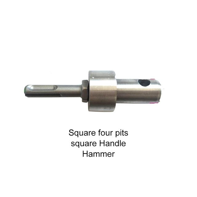 Drill Bit Earth Auger head Bit SDS Square Auger Drill Arbor Earth Drill ...