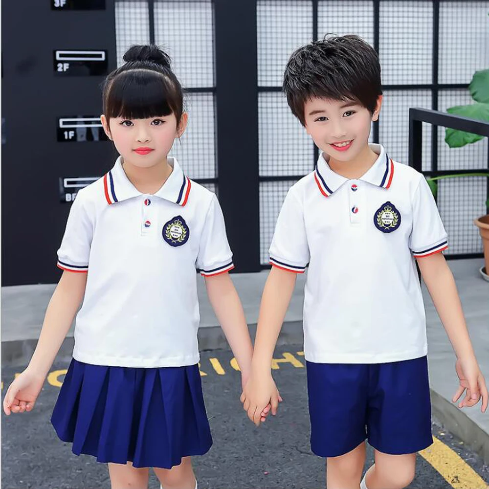 Children costumes models short sleeved overalls Students chorus ...