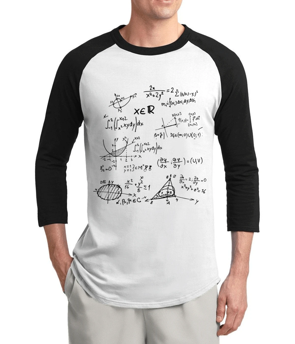Adult Math Formula science men t shirt 2019 summer hot sale three ...