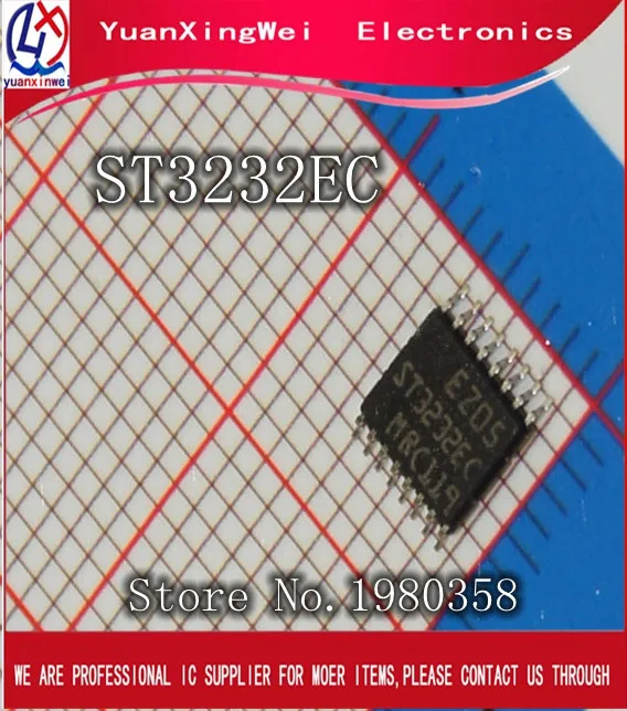 IC ST3232 ST3232ECTR S3232EC TSSOP16 오리지널 본격 신품 무료 배송 IC|ic| - AliExpress