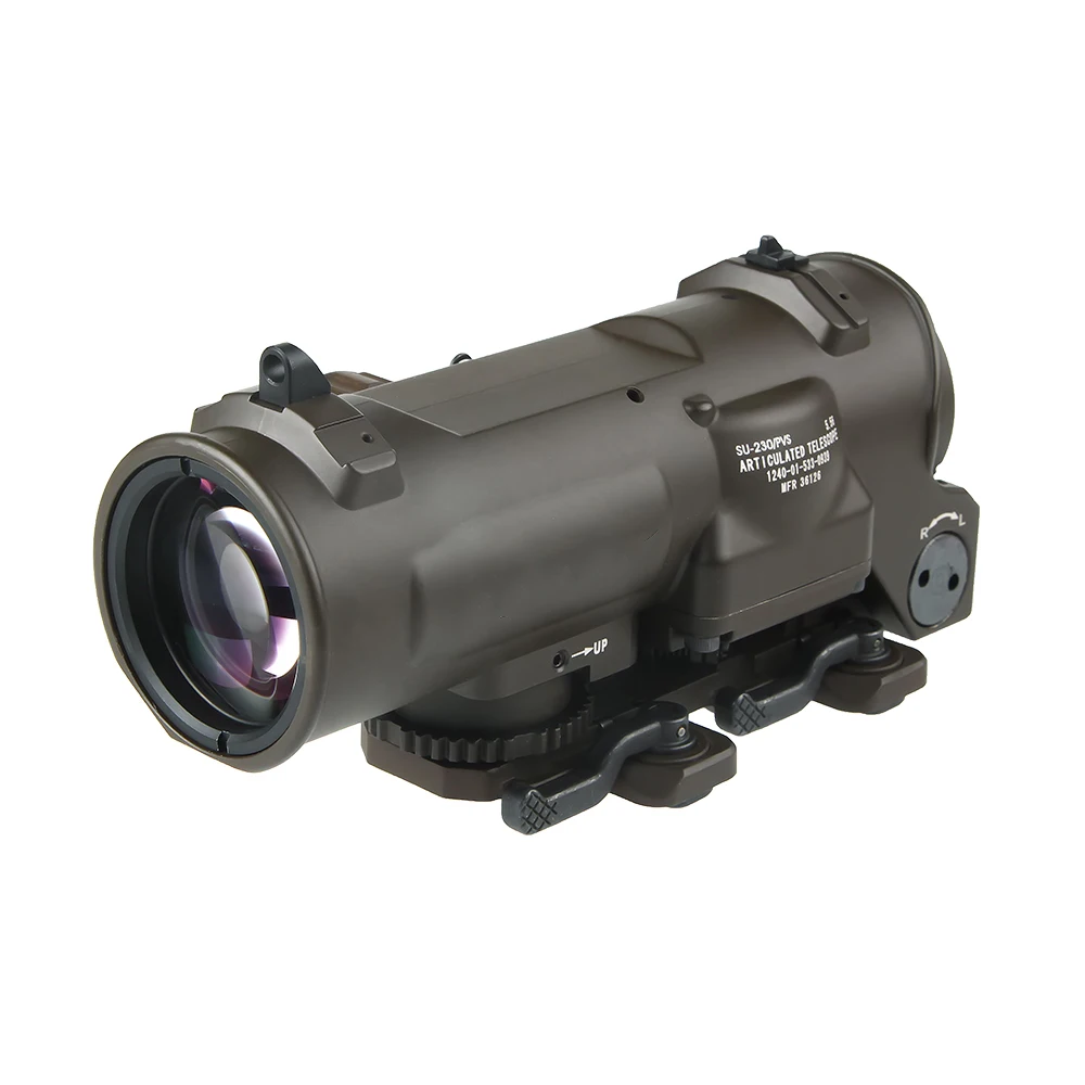 Tactical 1x-4x Optical Rifle Scope collimator Fixed Dual Purpose Scope ...