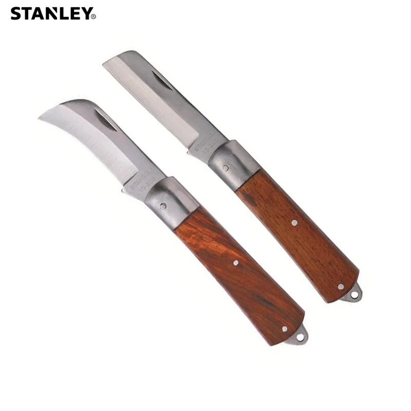 Stanley 1pcs classic electrician pocket knife folding with straight or ...