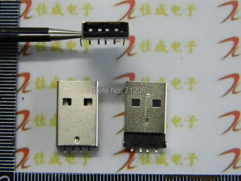 USB A male connector (black)|connector backshell|connector sma malemale ...