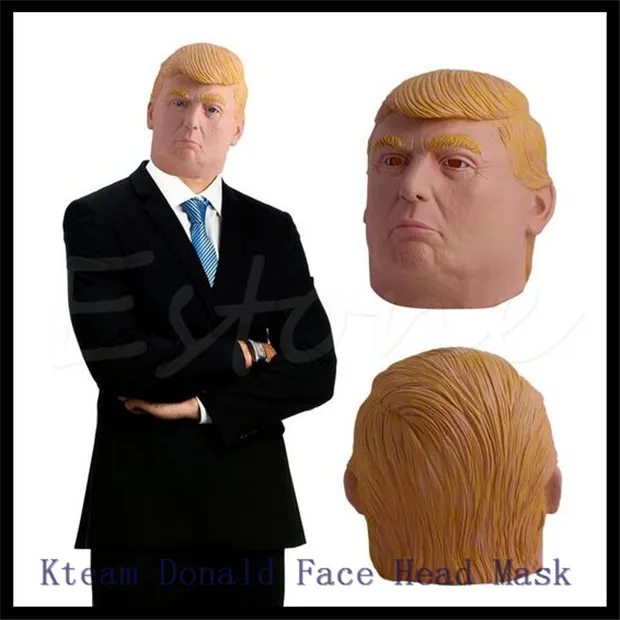 For Donald Trump Costume Mask Presidential Republican Primary Rallies ...