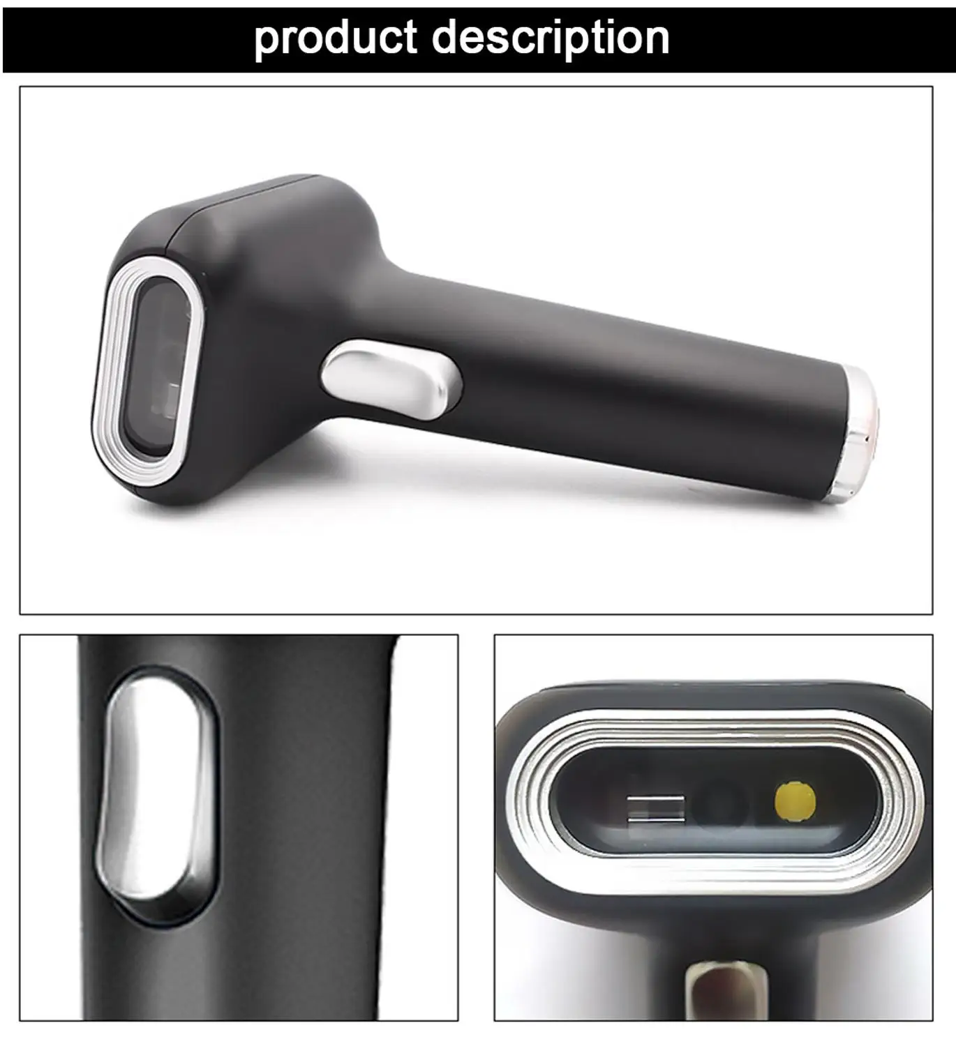 2D USB Barcode scanner handheld portable barcode reader Used for store ...