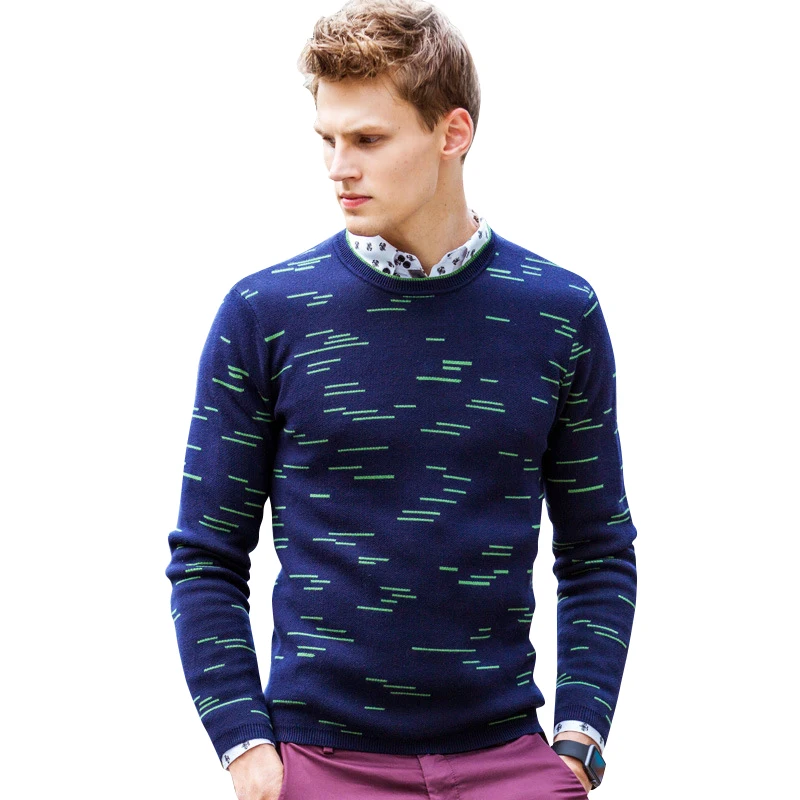 Men Brand Four Colors O Neck Sweater Men Casual Sweater Men Plus ...