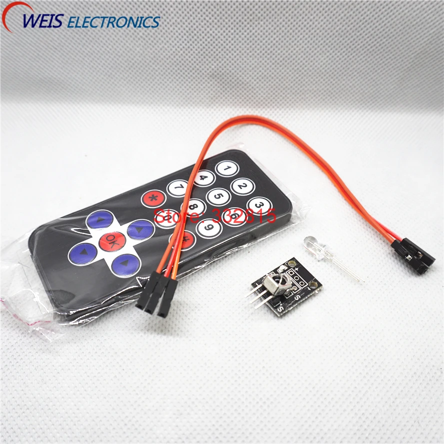 Free shipping 1PCS/lot HX1838 VS1838 Infrared IR Wireless Remote ...