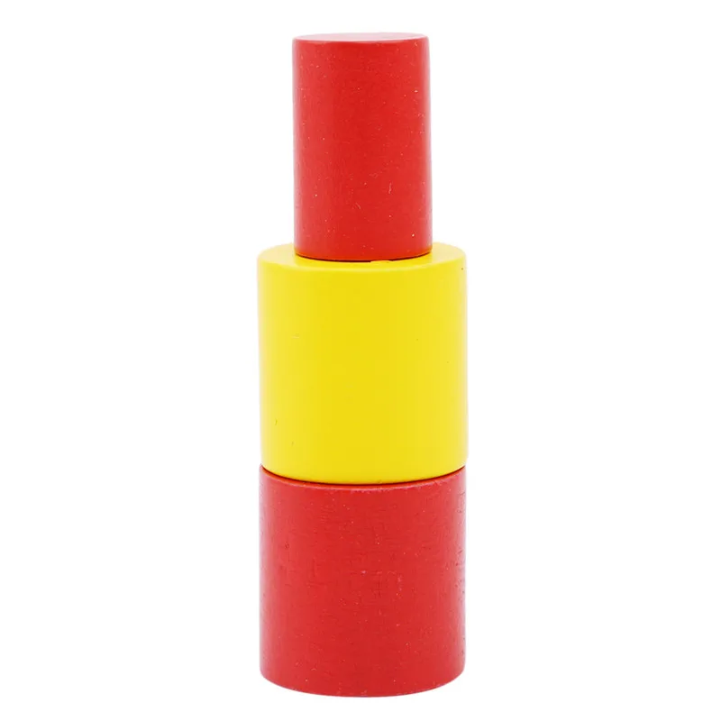 Cylinders Educational Toys Montessori Wooden Colorful Kids Children ...