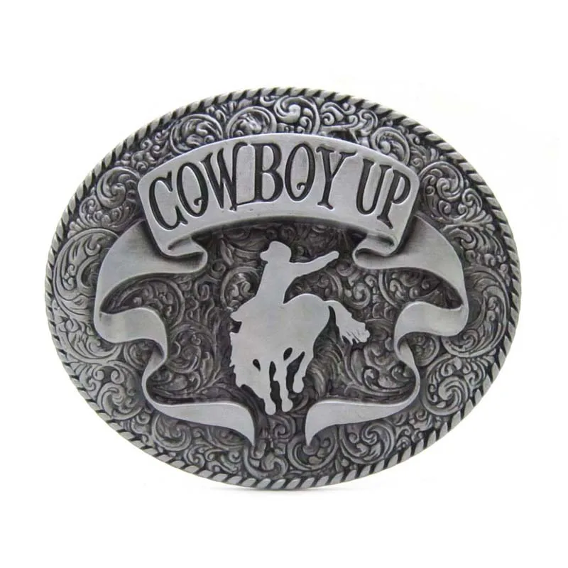 Small Size Cowboy Up Western Belt Buckle|belt buckle|belt buckle ...