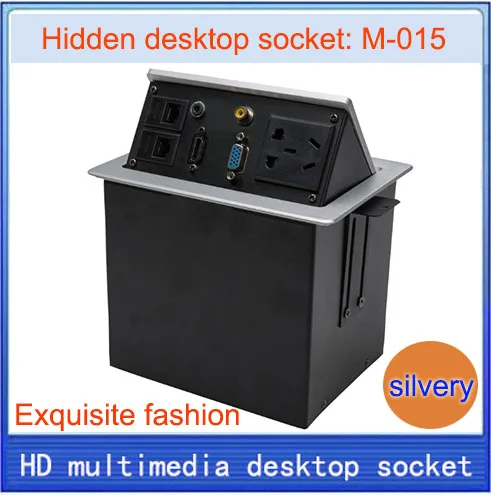Desktop socket / hidden multimedia information box outlet / HD HDMI ...