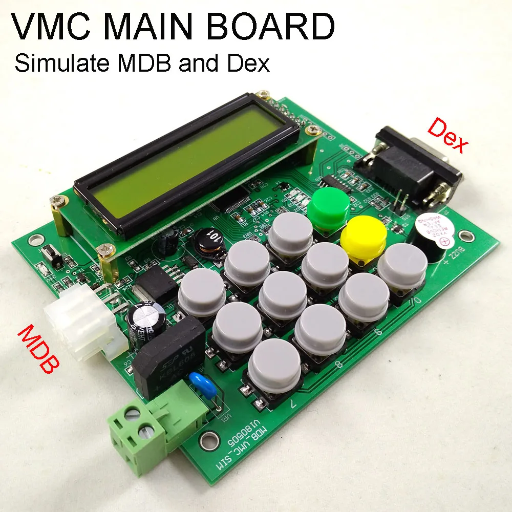 Vending machine VMC simulator MDB protocal interface Dex interface-in ...